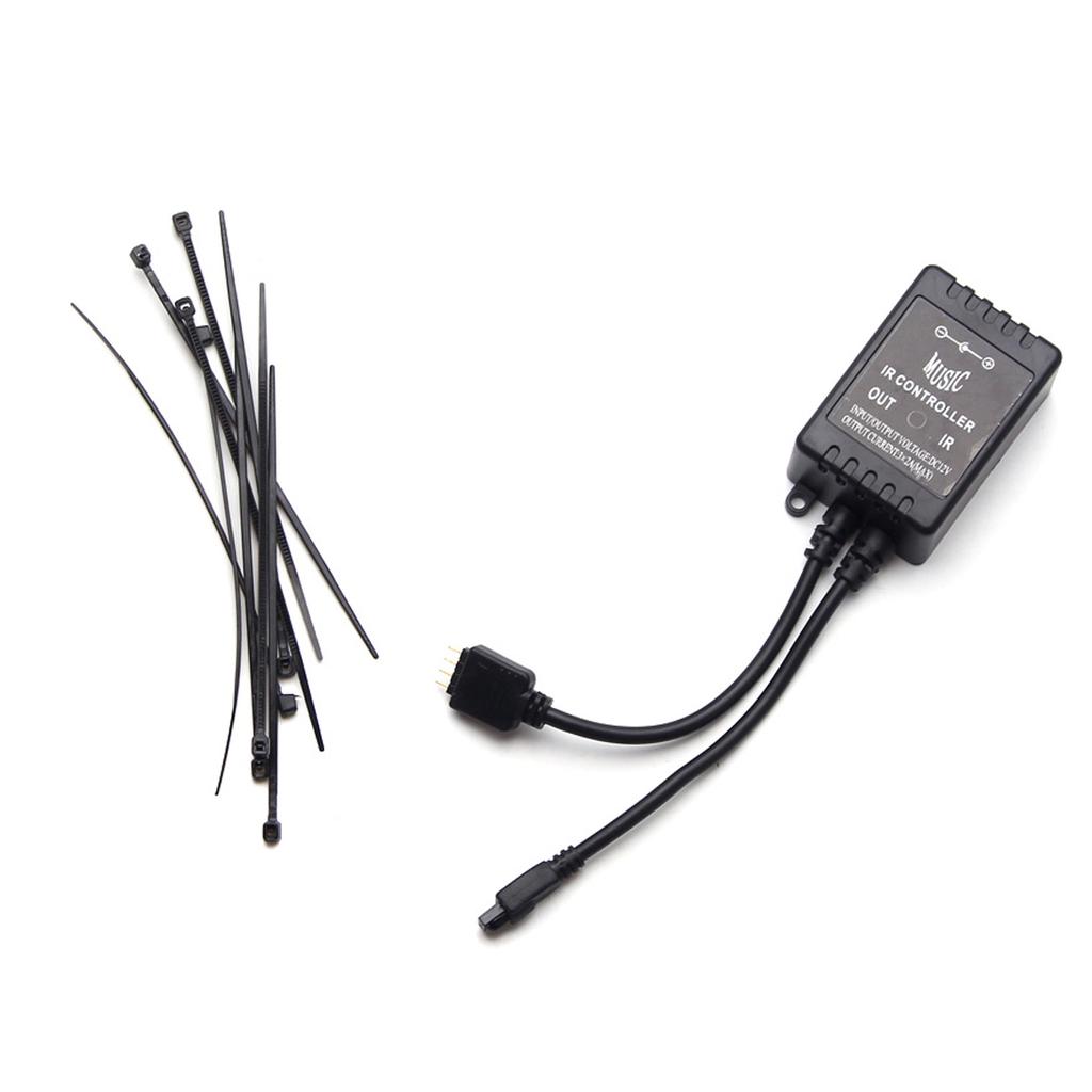 Buy 2X90cm+2X60cm 8 Colors Sound Music Activated LED Strip Under Car ...