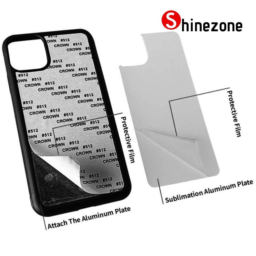 (5pcs)DIY iphone Kılıf TPU 2d Sublime Boş Kılıf 2D alüminyum kılıf iphone, Huawei, Oppo, Vivo ...