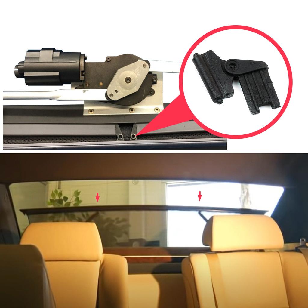 BDP145 Rear Window Electric Curtain Sun Shade Blind Clips Bracket Set ...