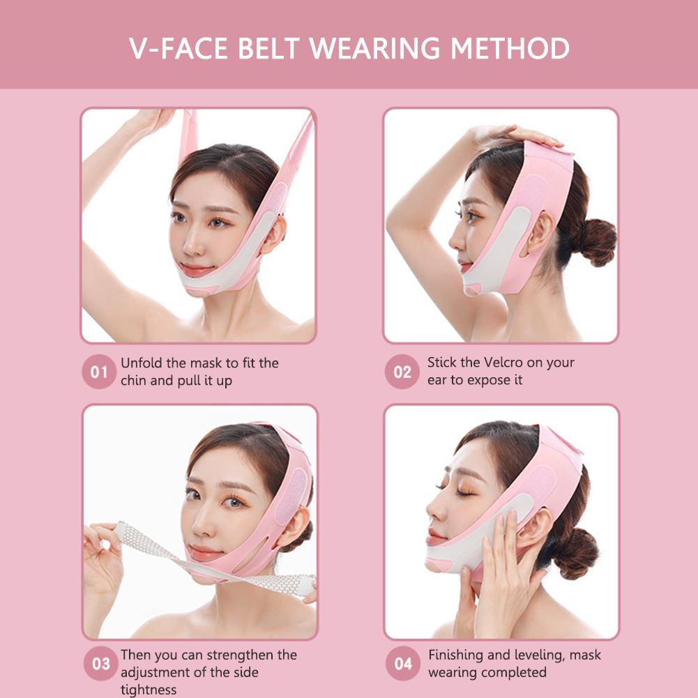 Buy Face Chin Cheek Lift Up Slimming Slim Mask Ultra-thin Belt Strap ...
