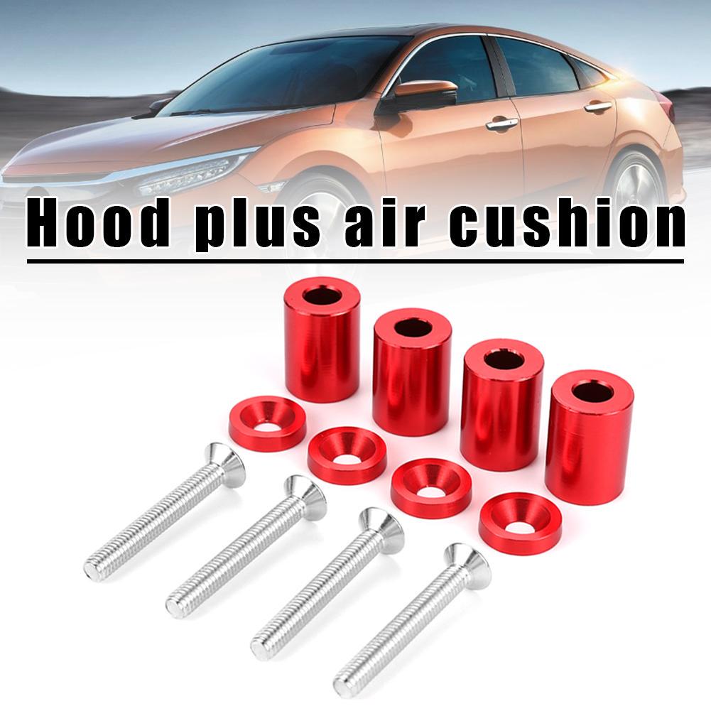 Buy Billet Aluminum Racing Car Engine Hood Vent Spacer Riser Kits M6x45 ...
