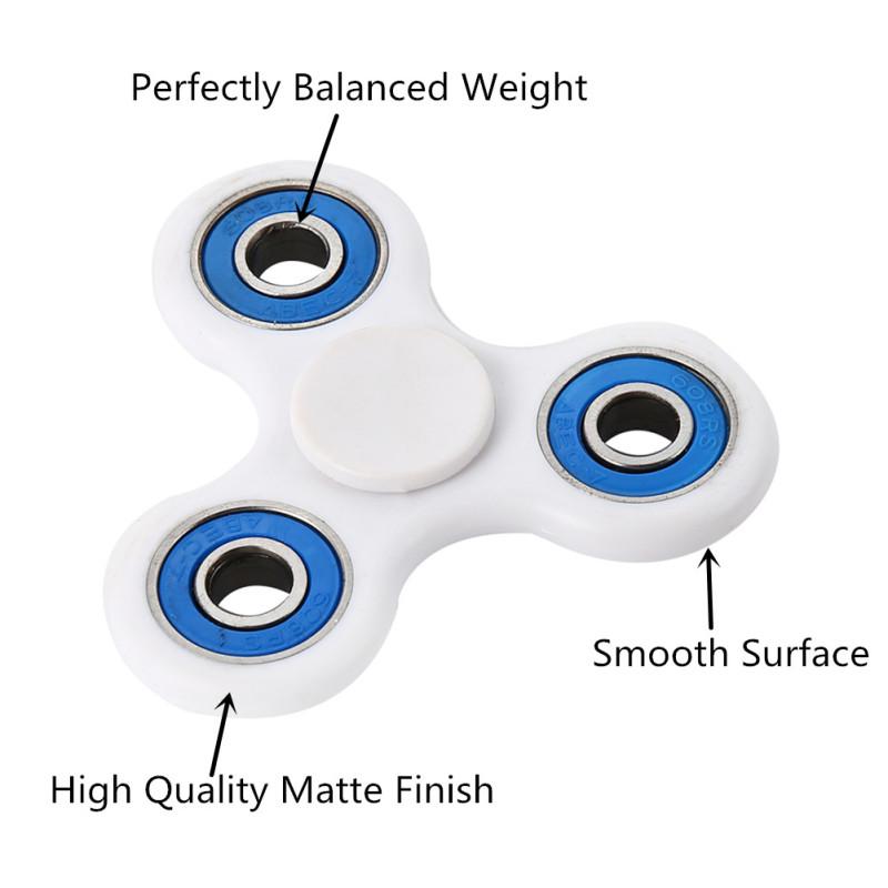 Buy Triangular Fidget Hand Spinner Fingers Toy with 608rs Bearing ...