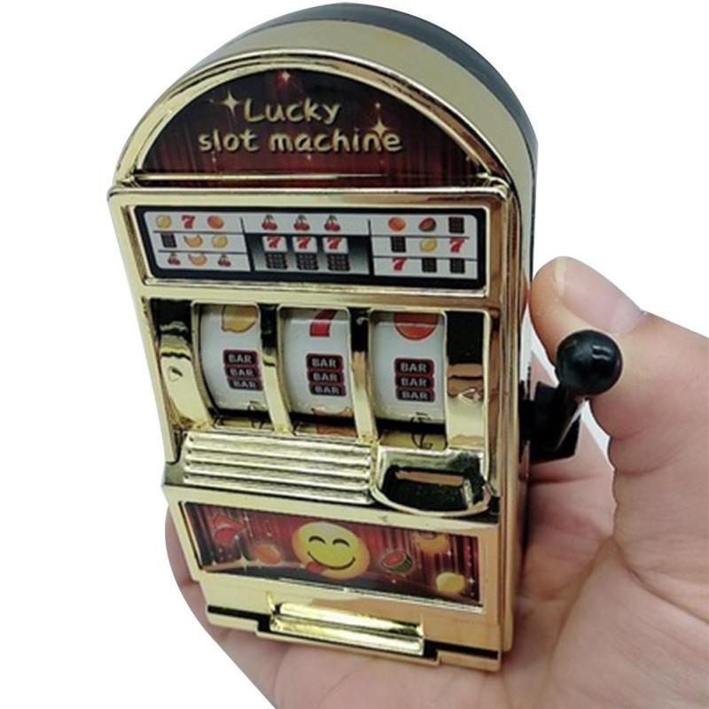 Buy Game Building DIY Mini Slot Machine Rotary Toy Stress Relief Kids ...