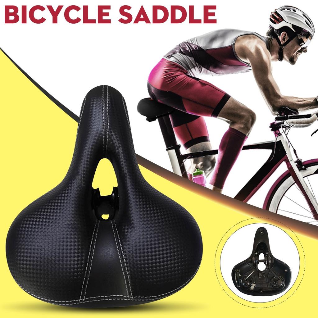 1PCS Universal Dual-spring Bike Bicycle Soft Saddle Comfortable High ...