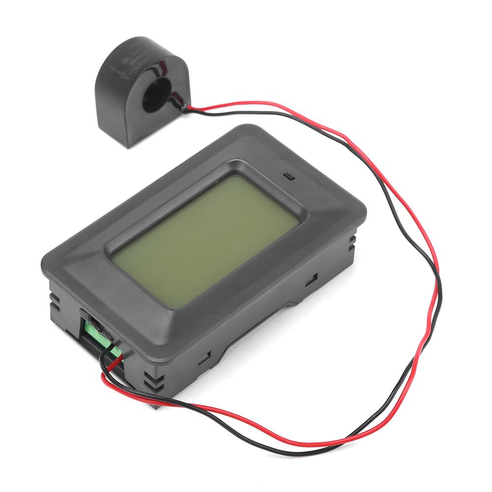 6 in 1 Digital LCD Meter Voltage 110-250V Current 100A Power Monitor ...