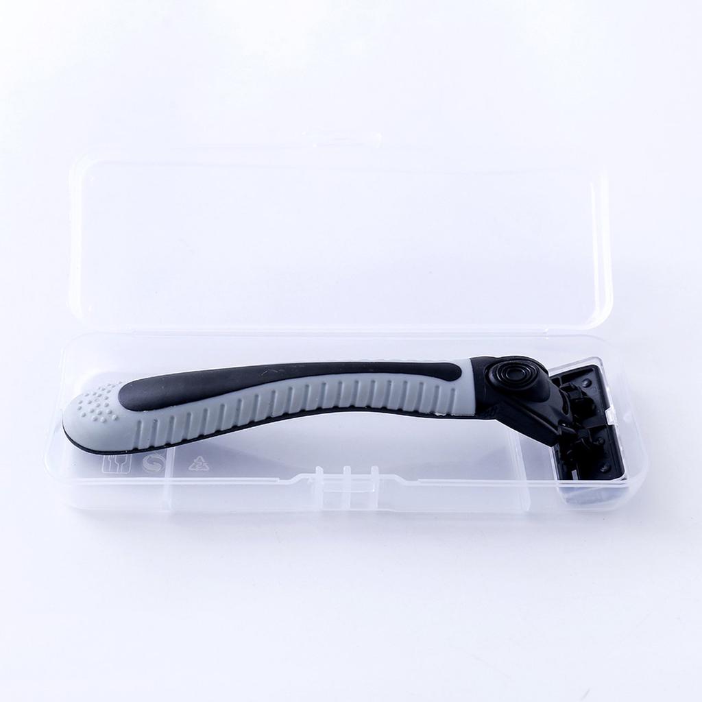 Buy Plastic Razor Box Portable Travel Manual Razor Box Razor Storage ...