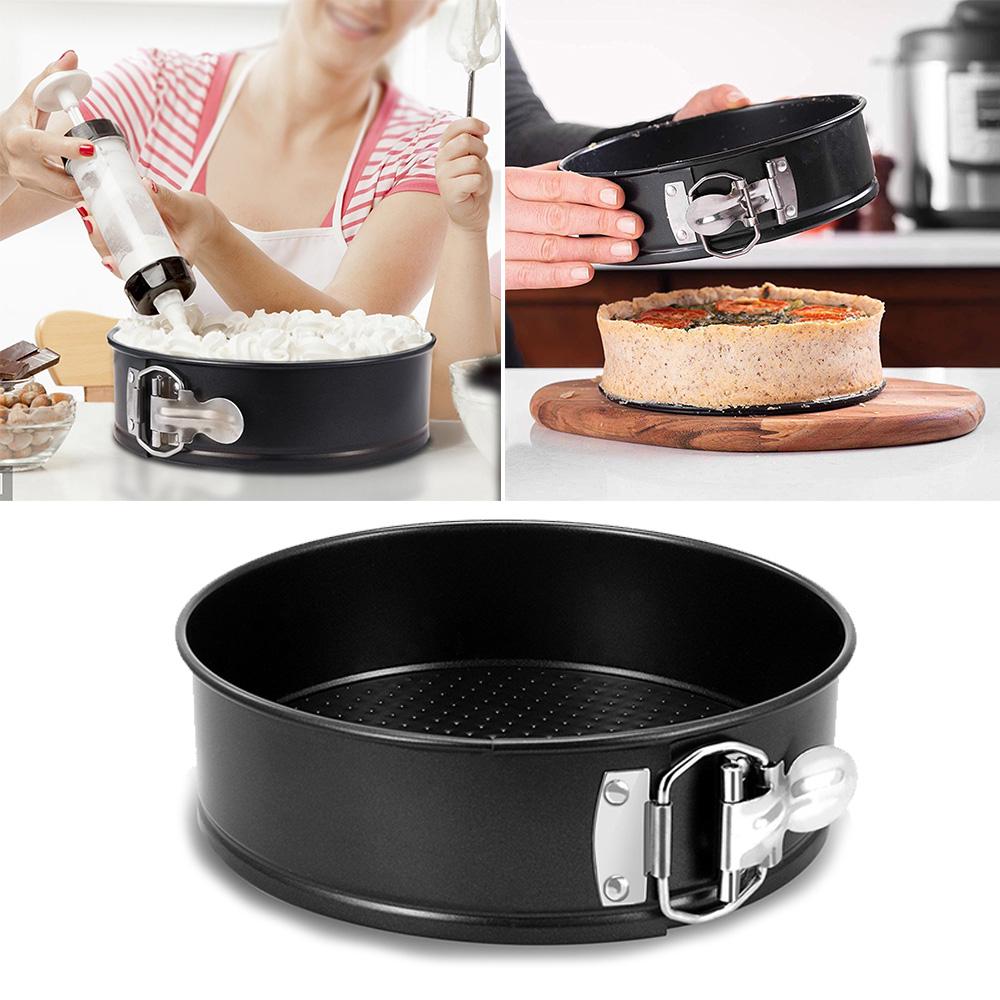 Buy Non-Stick 7 Inch Spring Form Cake Baking Bake Tin Tray Pan Cake ...