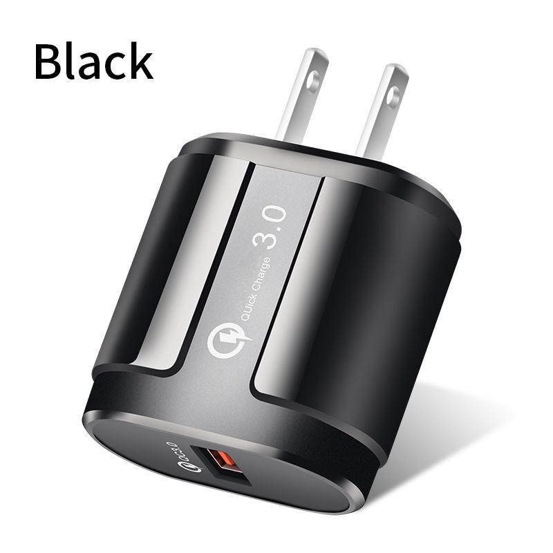 Cheap ROCK Quick Charge 3.0 3A USB Charger EU US Wall Mobile Phone ...