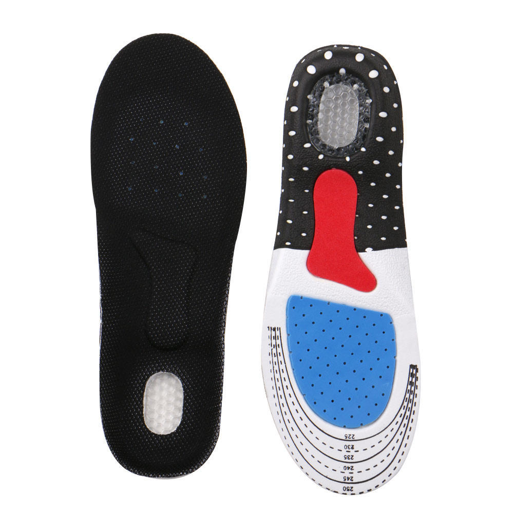 Buy Silicone gel insoles pads 1 pair foot orthotic arch support shoe ...