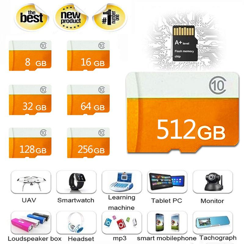 Fashion 2GB-512GB Standard TF Advanced Flash Memory Card-buy at a low ...