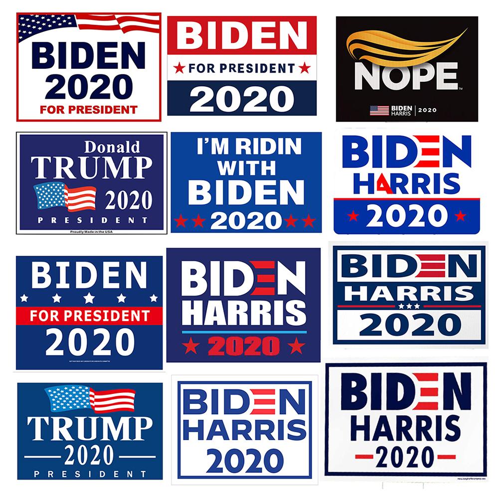 Buy Political Campaign Yard Signs Biden Harris 2020 Double-sided Sign ...