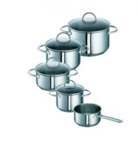 Buy Rohe germany ravenna 250101-05 set of 5 cooking pots at affordable ...