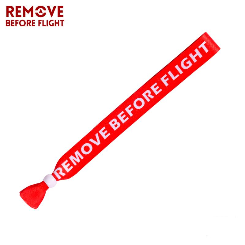Buy Polyester Disposable Remove Before Flight Aviation Gifts Wrist Band ...