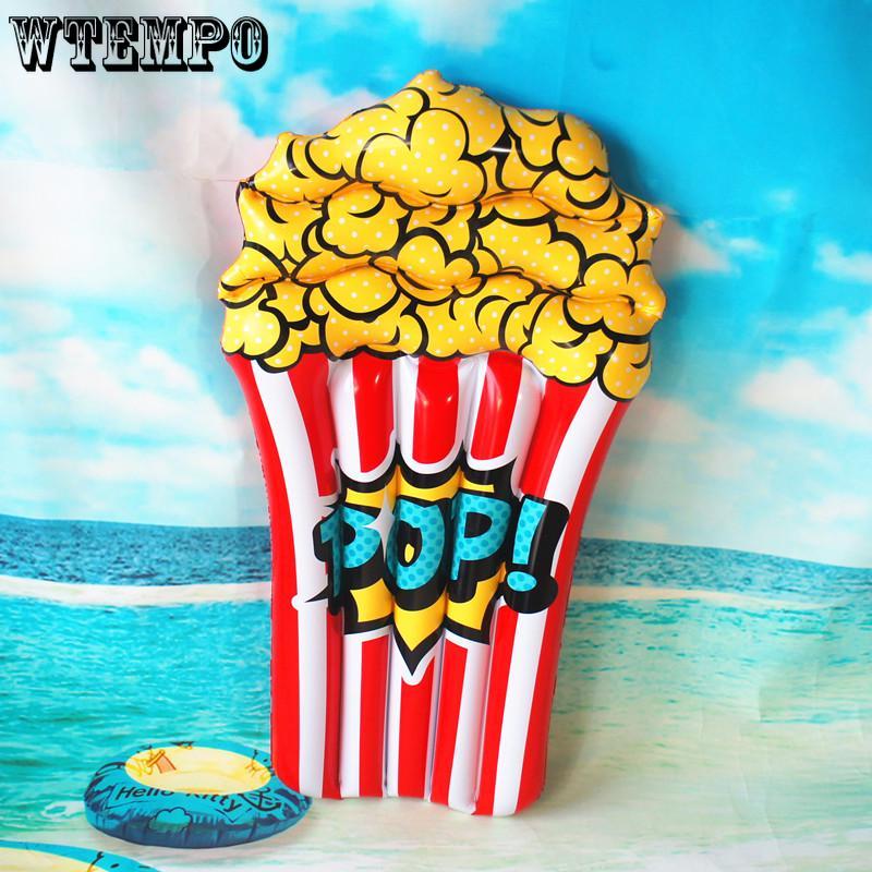 Cheap WTEMPO Swimming Inflatable Pool Float Inflatable pop corn Air ...