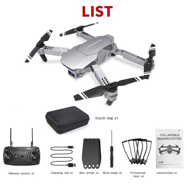 Newest Remote Control Drone E98 Quadcopter UAV with Camera 1080P 4K HD ...