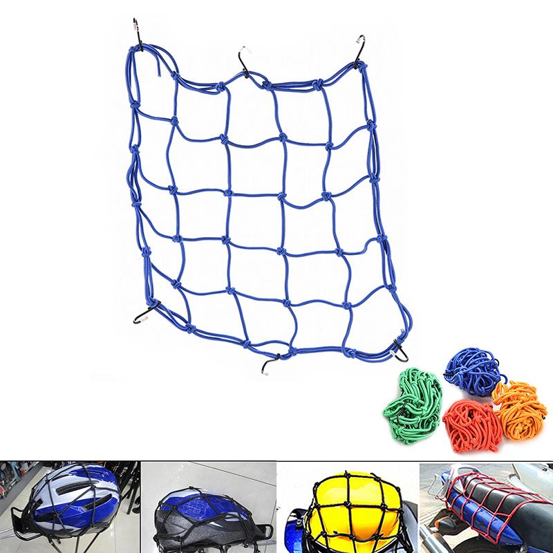 Buy Bike Motorcycle Bicycle Helmet Web Bungee Cords Mesh Cargo Net ...