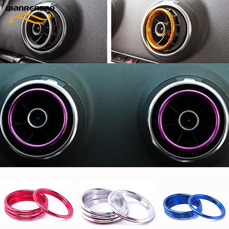 High Quality Car styling interior foair conditioning Fashion stainless ...