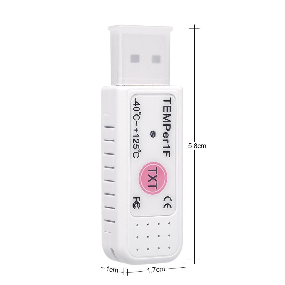 Buy HBKS PCsensor USB Thermometer Hygrometer Temperature Sensor Data Logger Recorder for PC ...