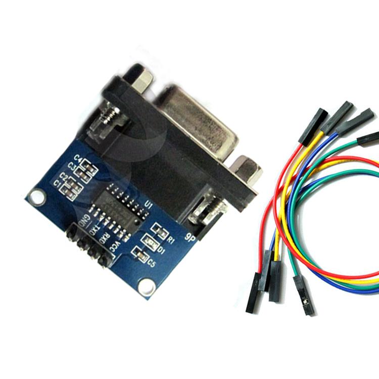 Buy High Quality RS232 To TTL Converter Module Serial Board MAX3232 TX ...