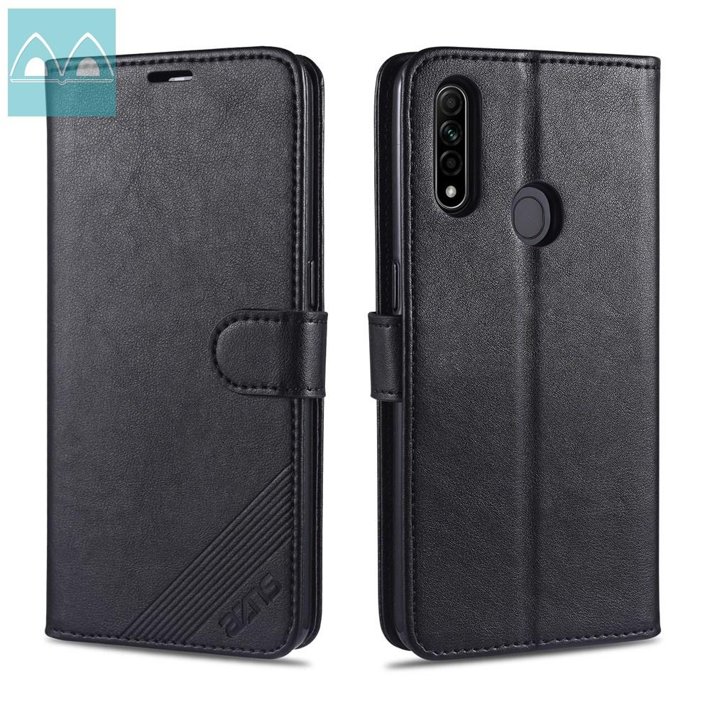 Buy For Oppo A8 Oppo A31 Wallet PU Leather Case Book Flip Protective ...