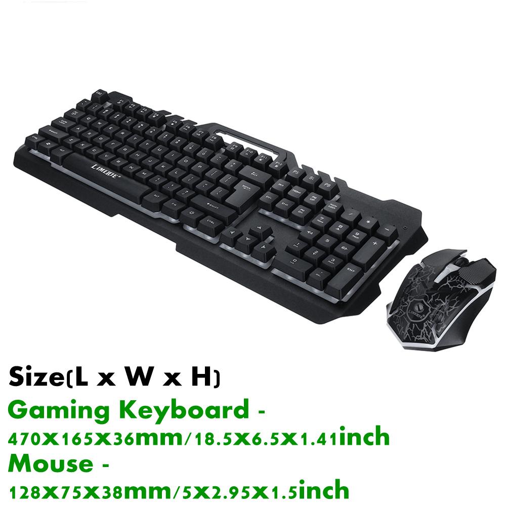 Buy USB Wired Floating Keyboard Gaming Keyboard with Mouse Water ...