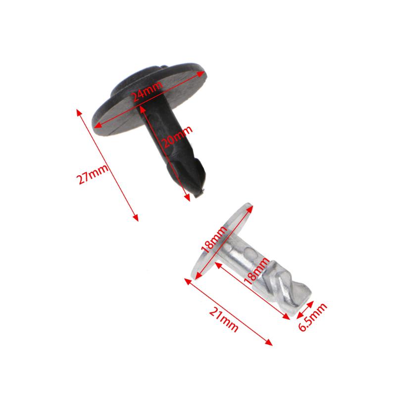 20PCS Undertray Guard Engine Under Cover Fixing Clips Screw KIT For AUDI A4 A6 uygun fiyatlı ...