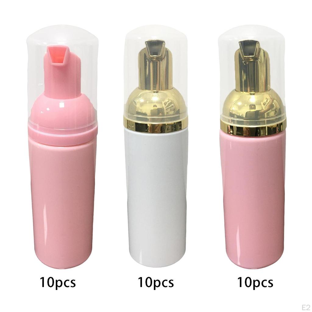 10 Pieces Foaming Pump Bottles, Mini Refillable Portable Hand Soap ...