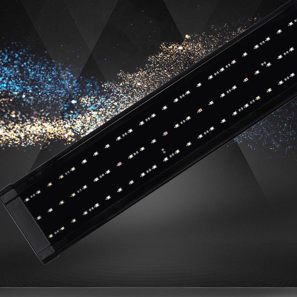 Buy Fish Tank Light With Extendable Brackets Aquarium Light Reef Light ...