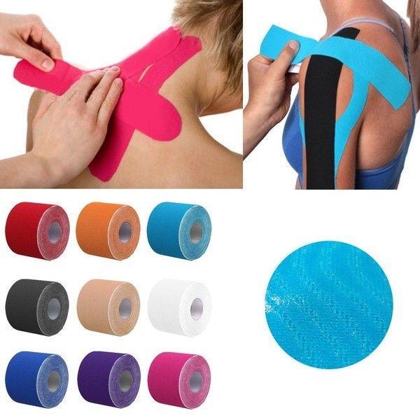 Buy 1 Roll Tape Plaster Stickers Kinesiology Gym Sports Muscles Care ...