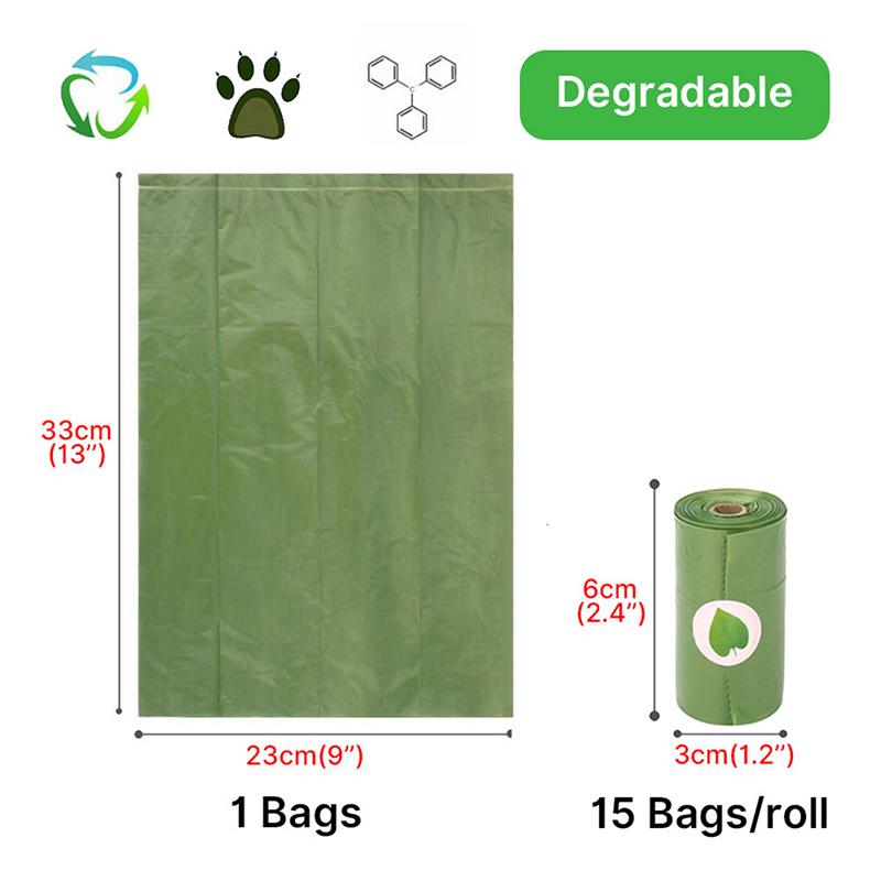 Buy Degradable Eco-friendly Pet Waste Bags Outdoor Portable Cat Dog ...