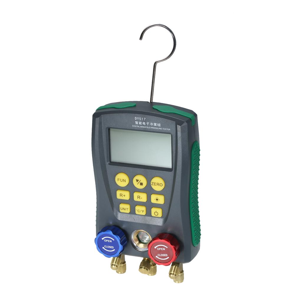 Cheap DY517 Refrigeration Digital Manifold Kit with 2pcs Clamp Probes ...