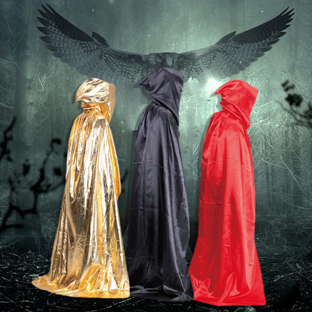 Buy Unisex Cloak Halloween Party Devil Vampire Style Cloaks Adult ...