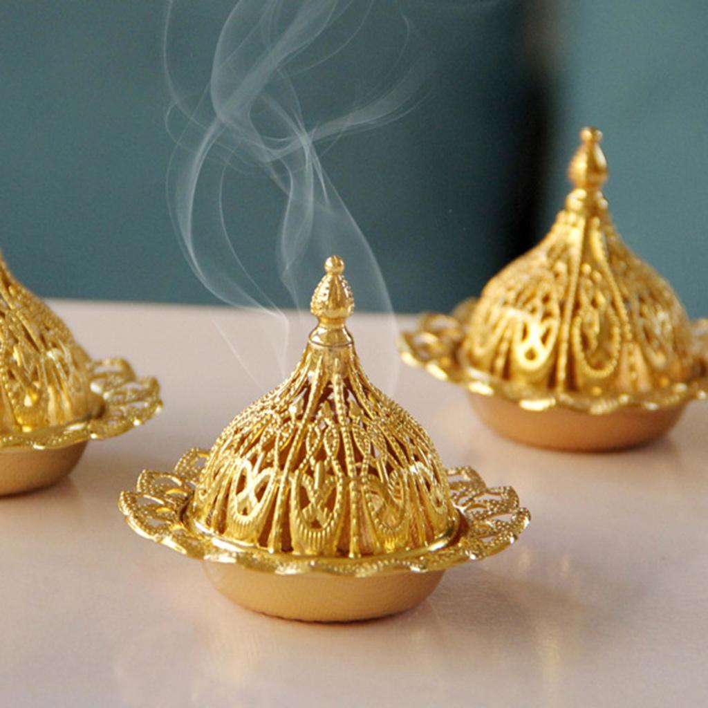 Cheap Small Incense Burner Metal Arab Style Censer Holder for Home ...