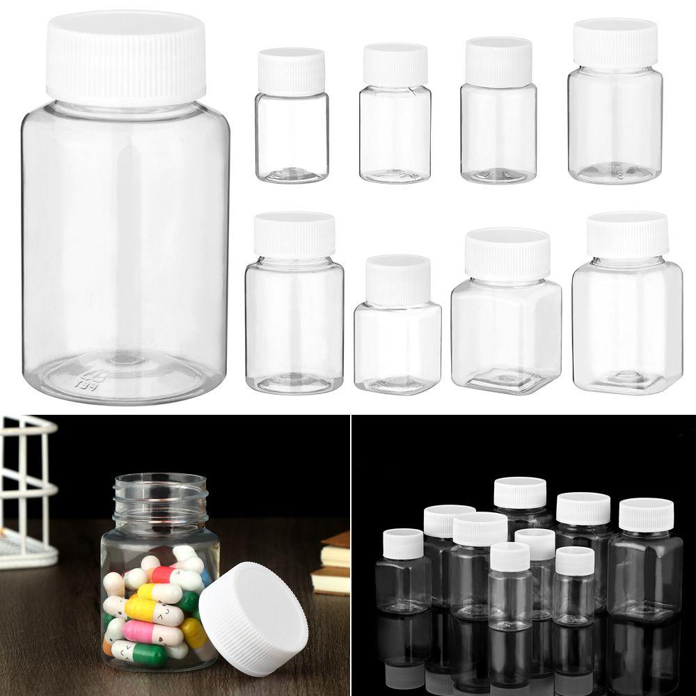 Buy Plastic Clear Industrial Supplies Liquid Container Empty Seal ...