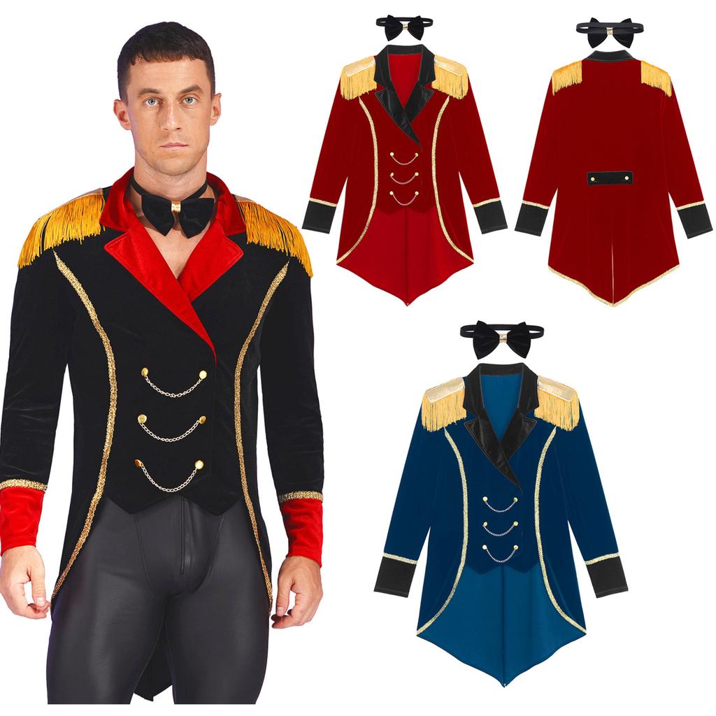Buy Mens Swallow-Tailed Coat Role-playing Costume Stage Performance ...