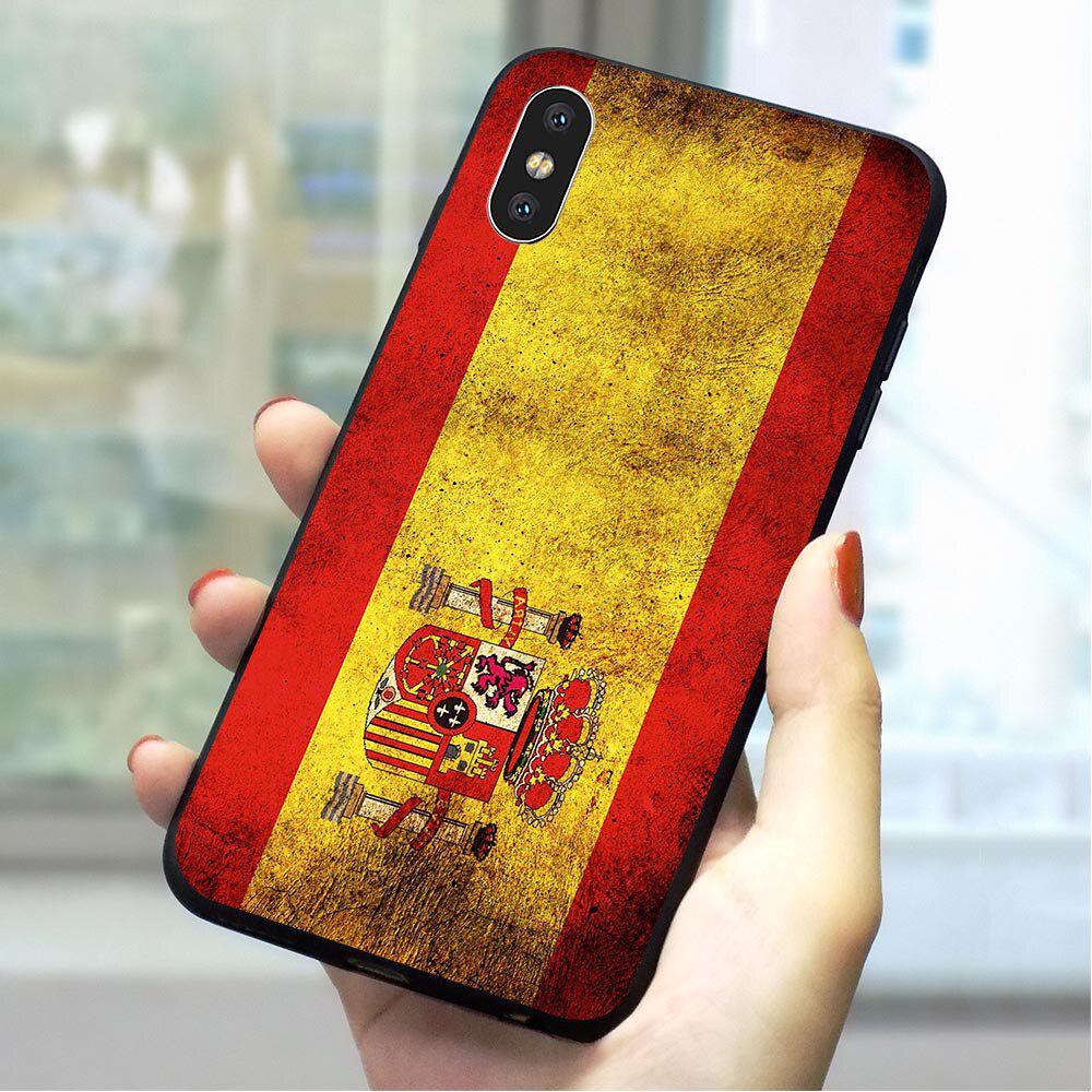 Buy Pattern Spain Flag Phone Cover for Samsung Galaxy S6 Edge Redmi ...