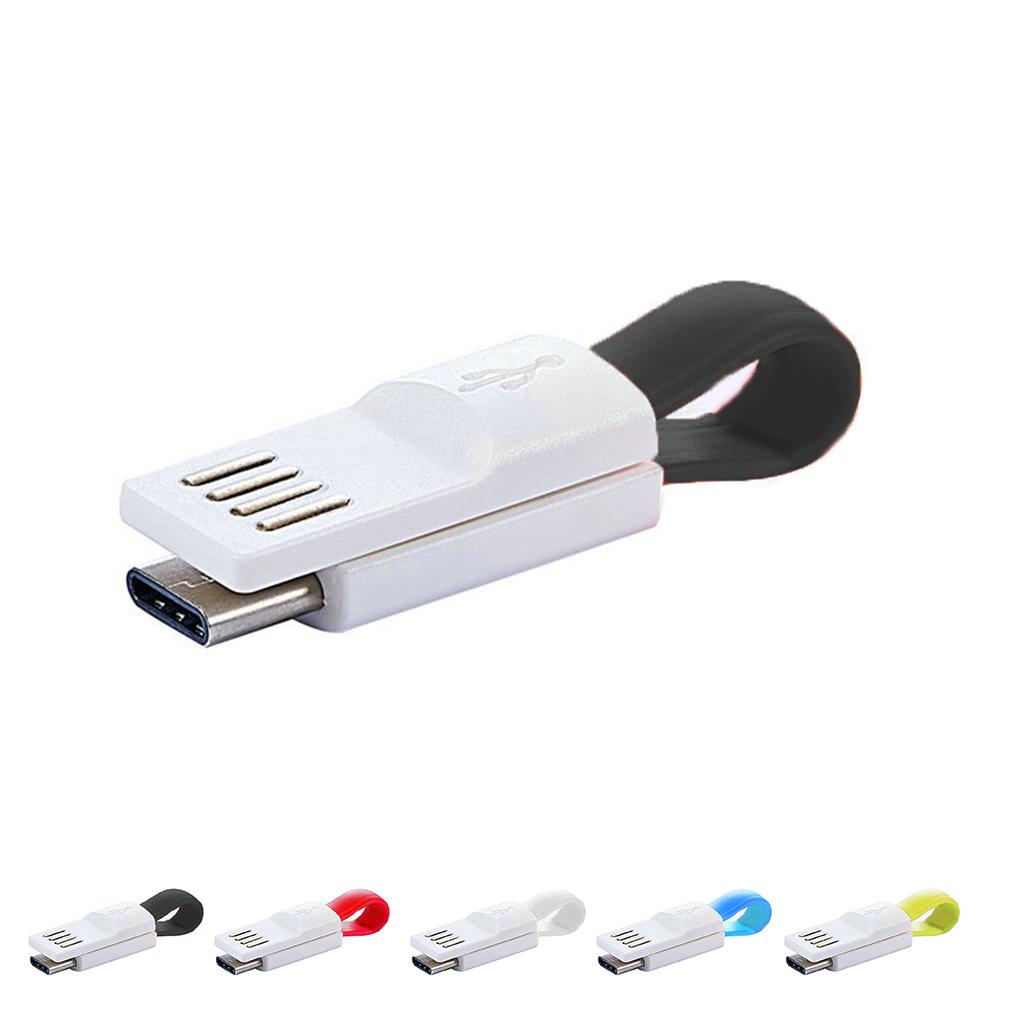 Buy Magnetic Type C Keychain Cable Charging Transfer Key Ring USB C ...