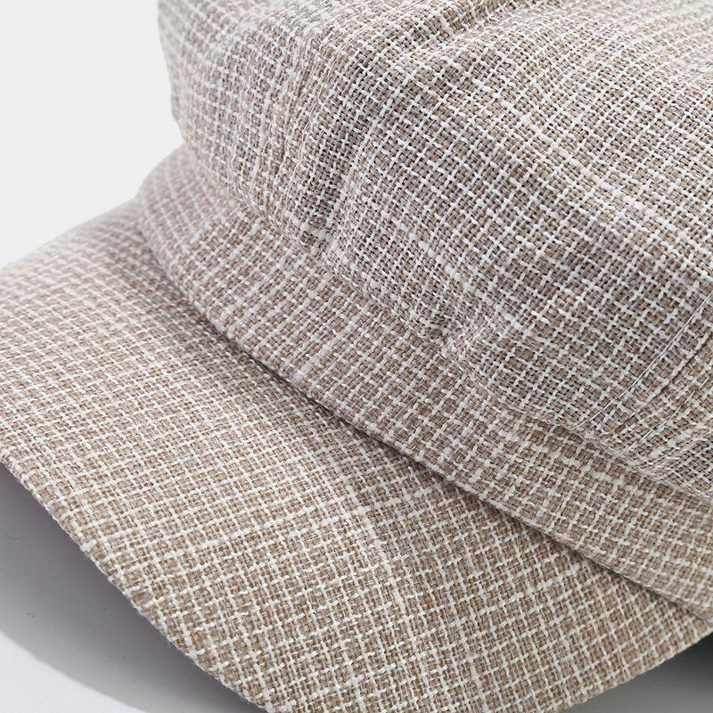 Cheap British Retro Beret Round Top Octagonal Hat Spring Autumn ...