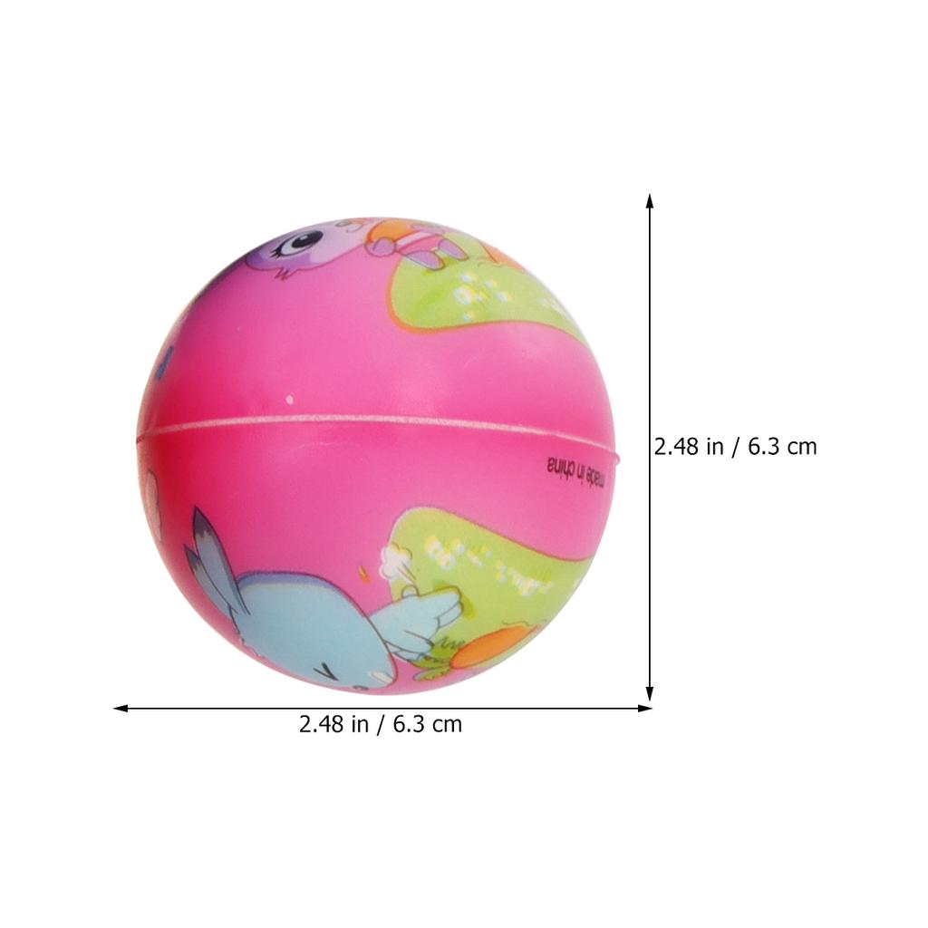 Buy 1 Set Slowly Rebounce Balls Cartoon Ball Toy Funny Relaxing Ball ...