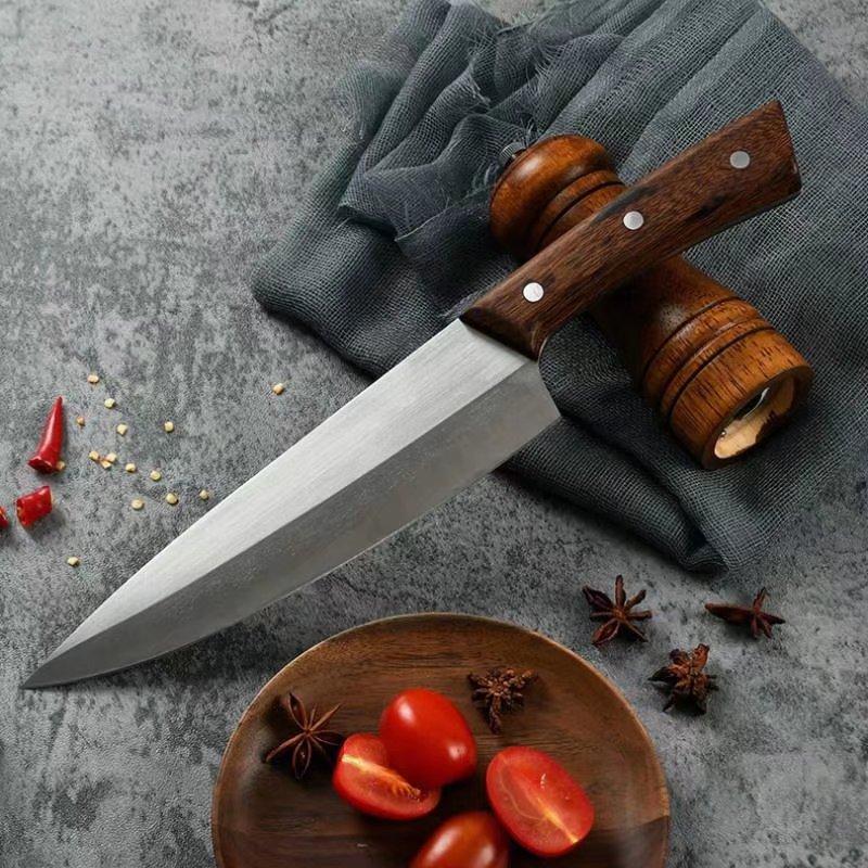 Cheap Professional Kitchen Knife 4Cr13Mov Boning Knife Wooden Handle ...