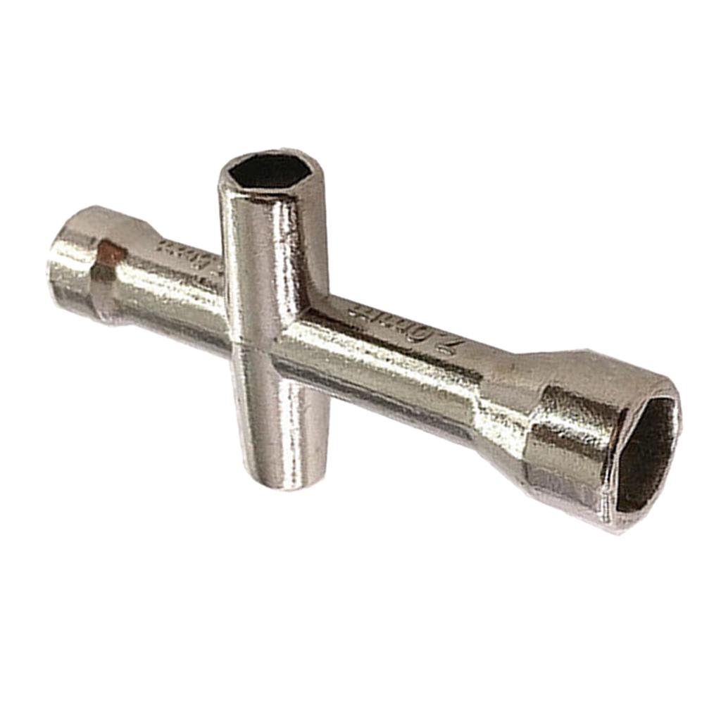 Buy Mini 4 Way Cross Wrench Socket Spanner 4mm, 5mm, 5.5mm, 7mm Nut ...