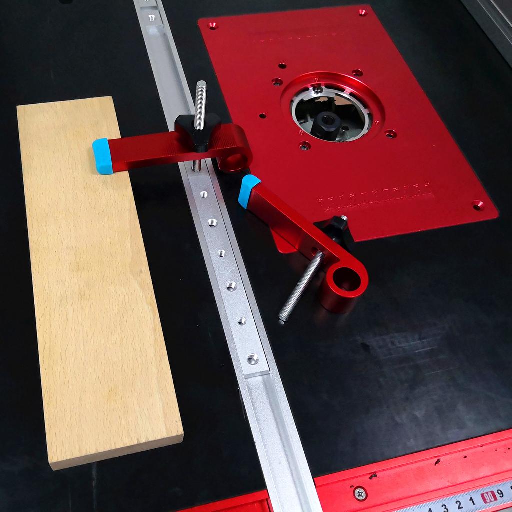 Universal Router Table Saw Insert Base Plate Kit Red Board Trimming ...