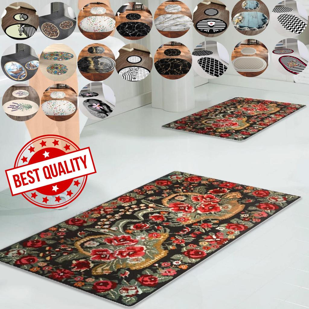 Buy Digital Bath Mat and Carpet Closet Set of 2 Mats Set (60X90 ...