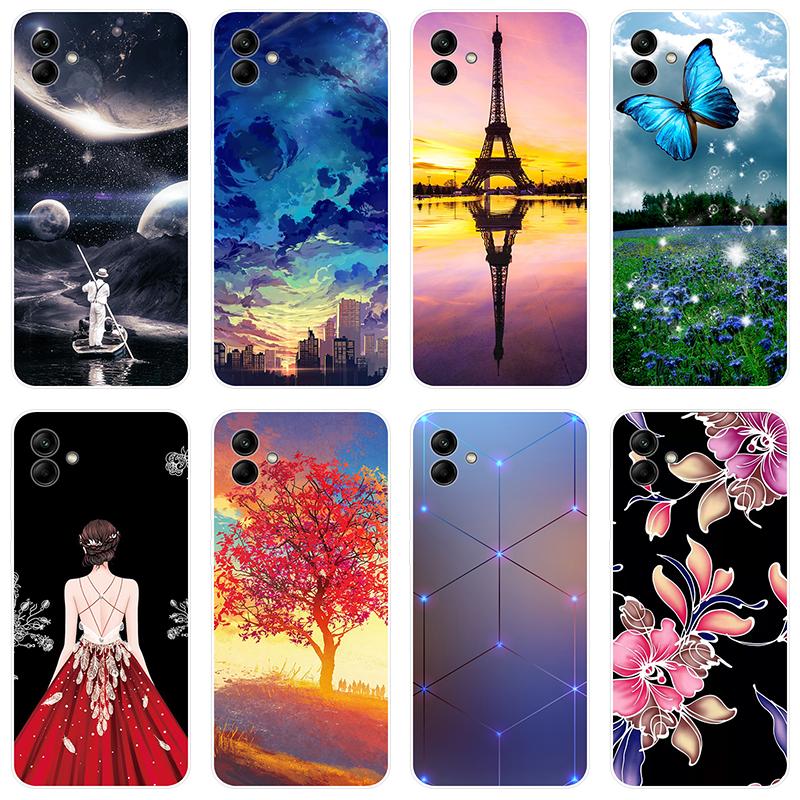 Cheap For Samsung Galaxy A04e A 04e Case Soft Silicone Back Cover ...