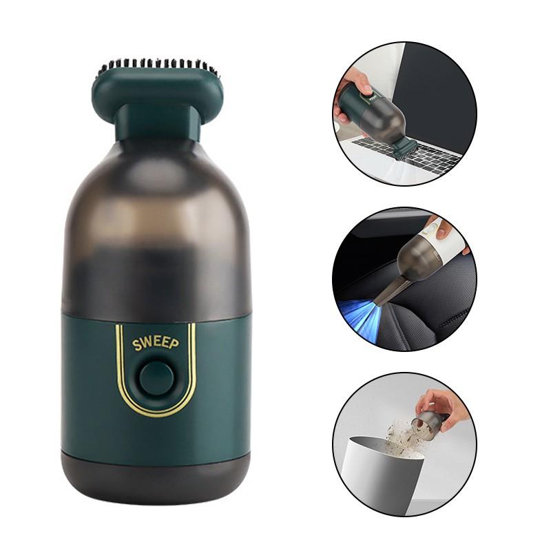 Buy Mini Vacuum Cleaner Desktop Dust Portable Wireless Sweeper High ...
