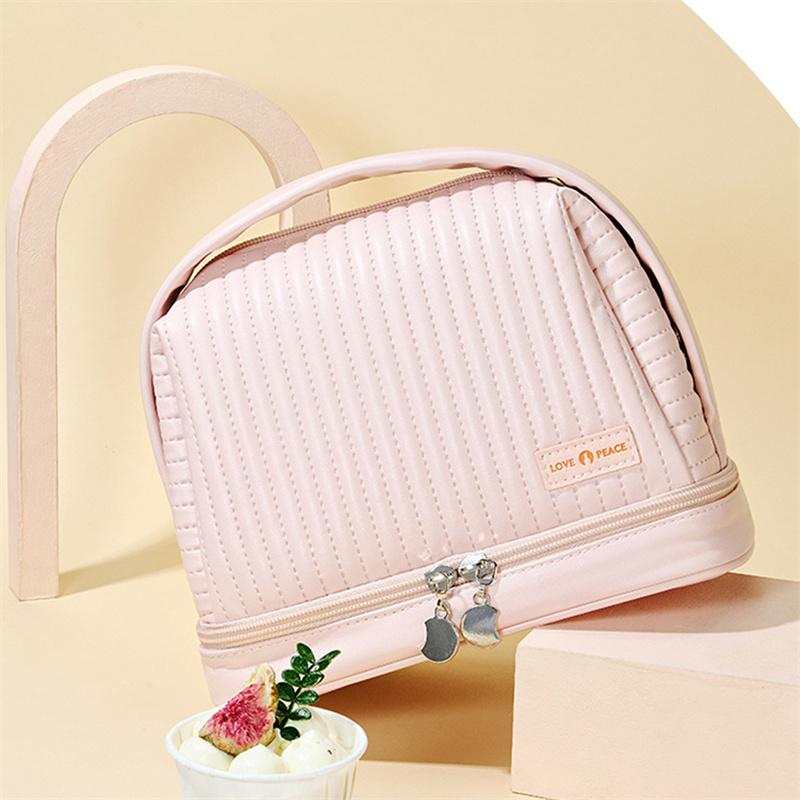 Buy Portable Candy Color Cosmetic Bag Organizer Women Travel Wet Dry ...