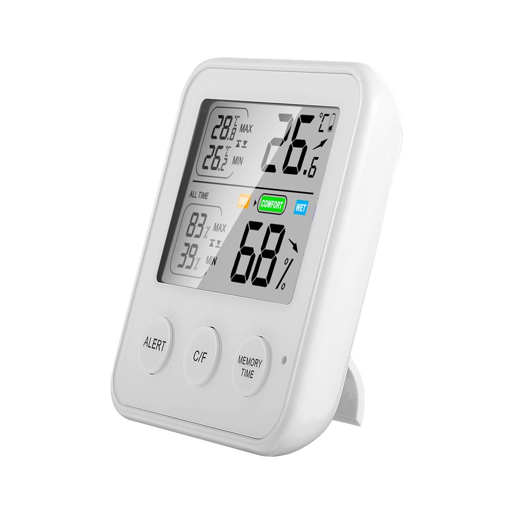 Buy Hygrometer Digital Display Indoor Thermometer Electric Room ...