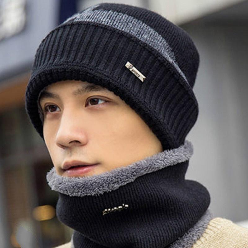Winter Plush Wool Cap Version Wet Knitting Cap Outdoor Thickening Warm ...