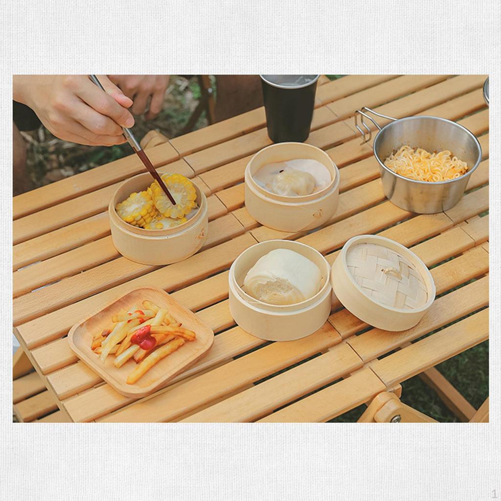 Cheap Bamboo Steamer Basket Camping Outdoor with Lids Handmade Cookware ...