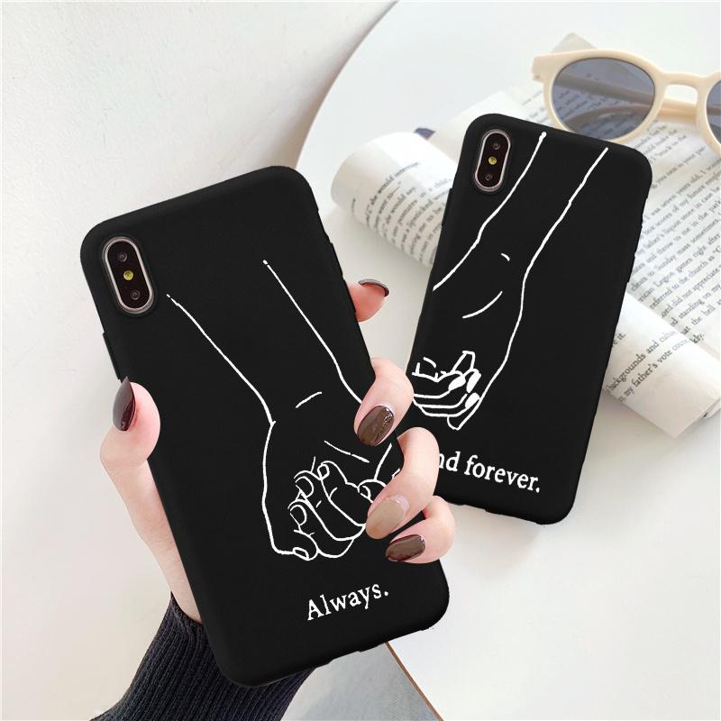 Buy Simple Couple Phone Shell Silicone Mobile Phone Shell for iPhone 6 ...